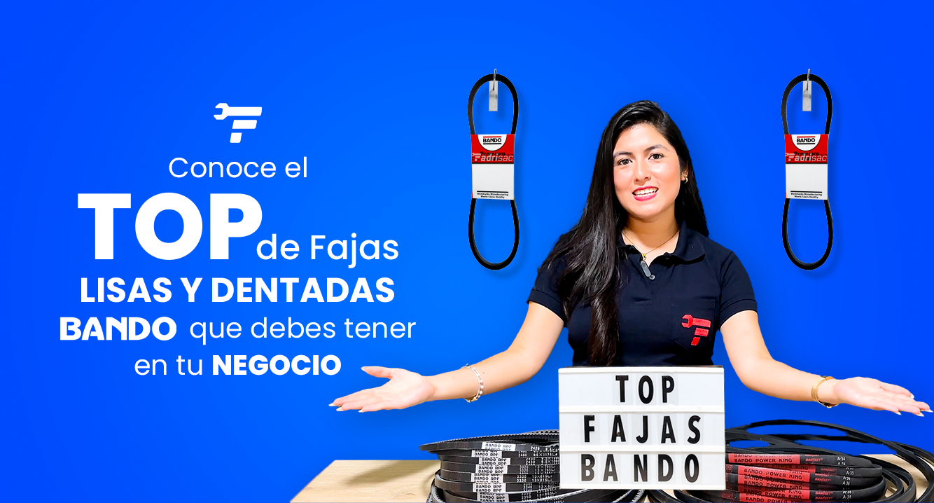 Conoce el Top de Fajas BANDO Lisas y Dentadas